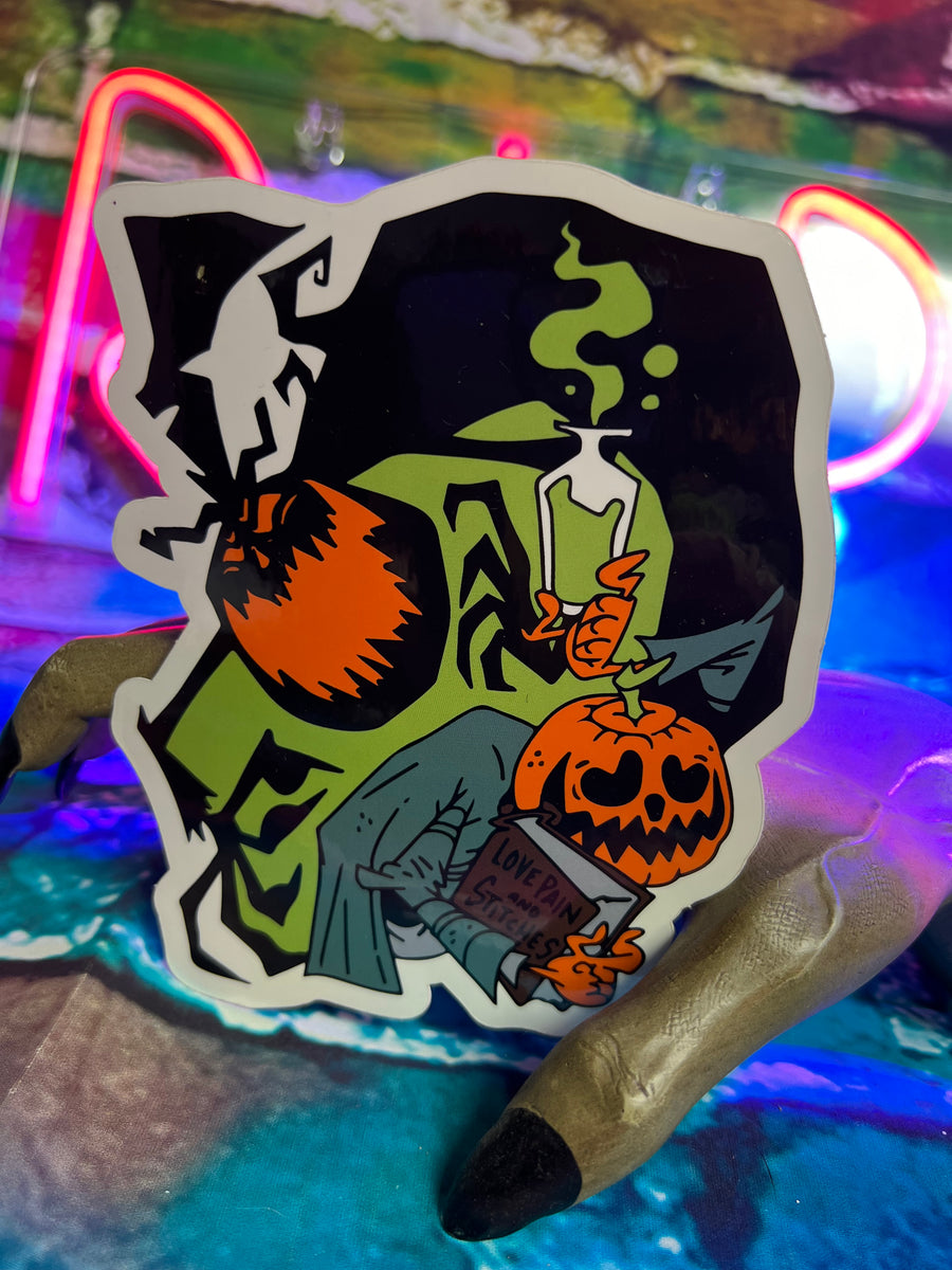 Mr Hyde Vinyl Sticker – Love Pain and Stitches