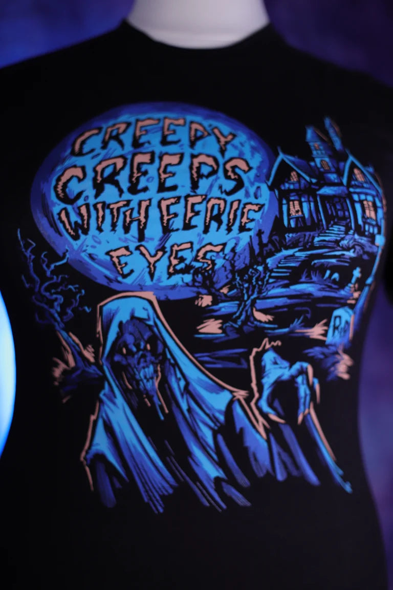Cursed Creatures Creepy Creeps tee – Love Pain and Stitches