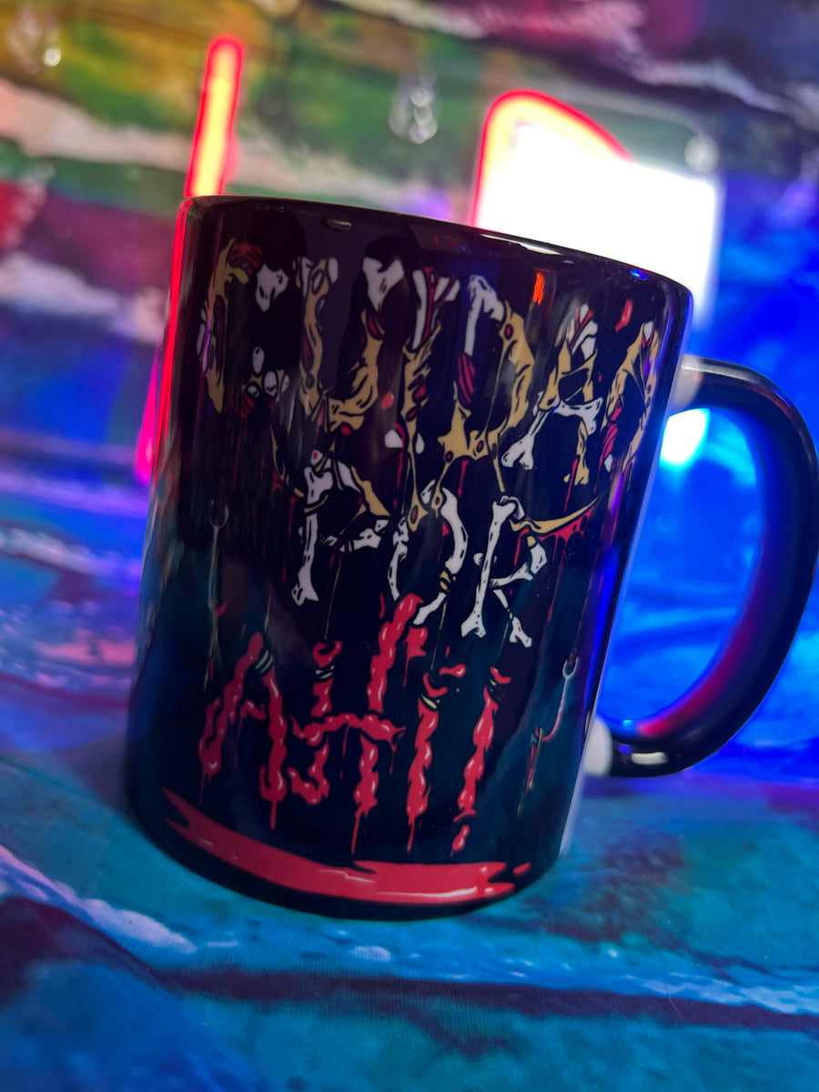 Cursed Creatures Cuidao Por Ahi Mug – Love Pain and Stitches